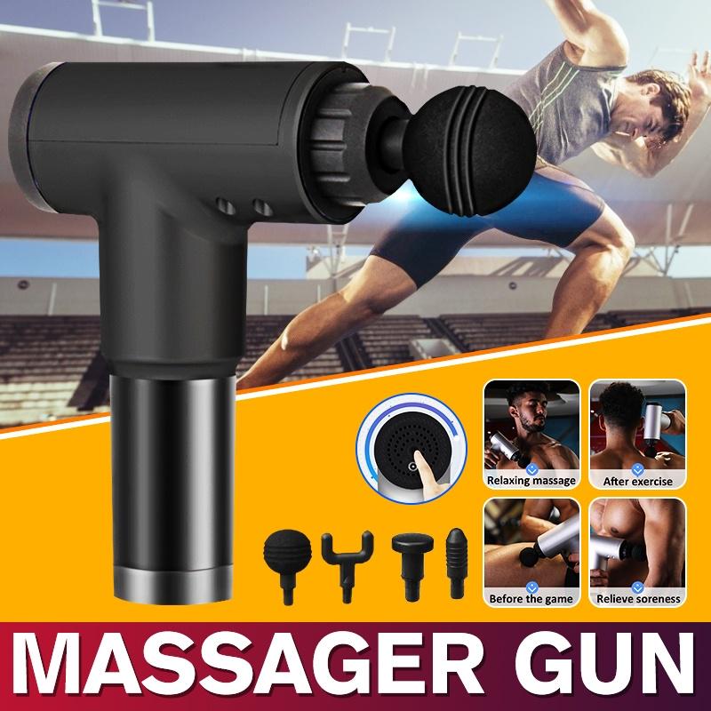 Buy 3200 RPM Handheld Massage Gun, Powerful Cordless Deep Tissue Muscle ...