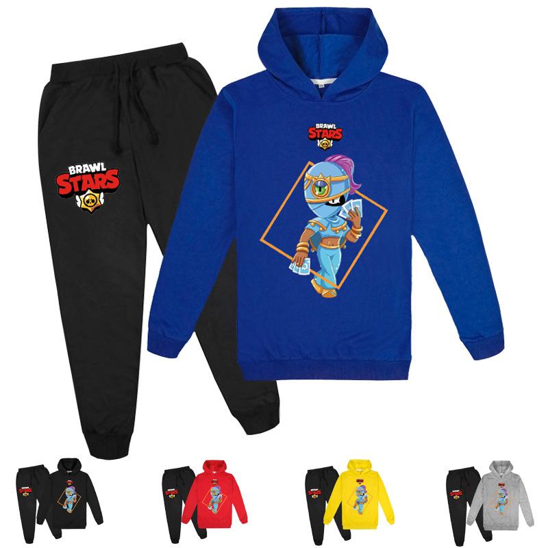 Buy Children's hoodie 3D brawl game pullover cartoon printed sweater ...