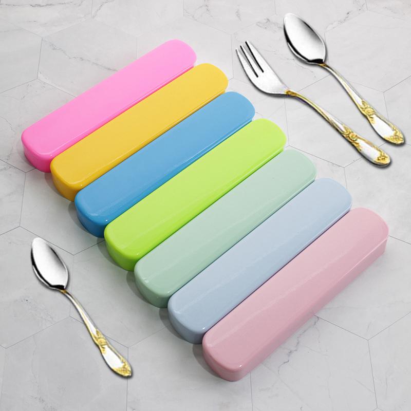 Buy 1PC Cosmetic Storage Plastic Kitchen Utensils Case Storage Box ...