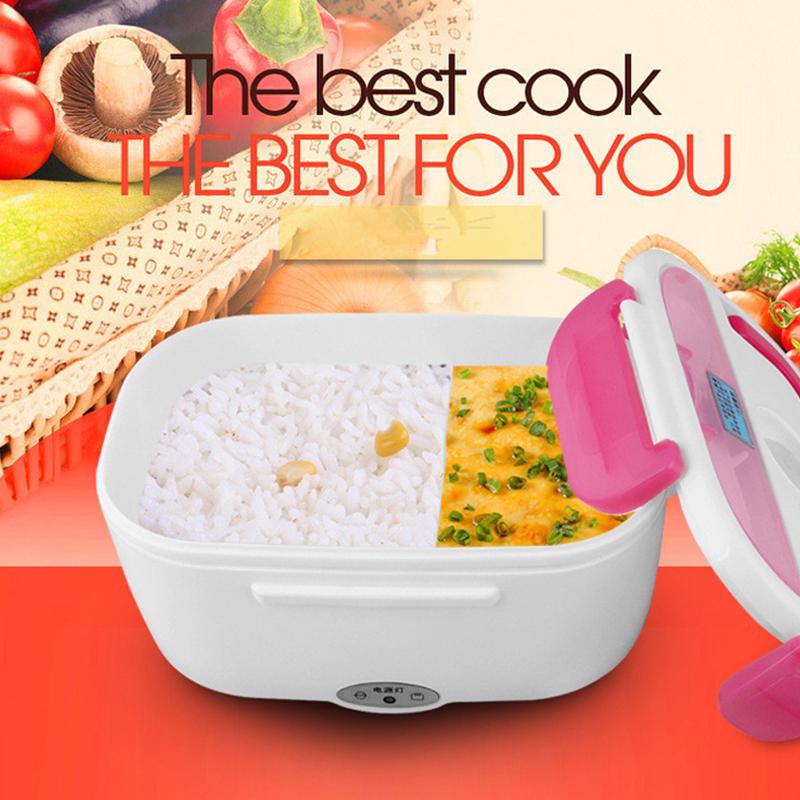 Buy 1.5L 10Min Fast Heating Multifunctional Electric Lunch Box Plug-In ...