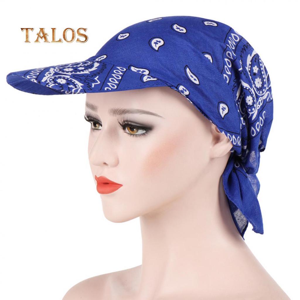 Buy Creative Fashion Printed Women's Summer Sun Cap Cloth Kerchief ...