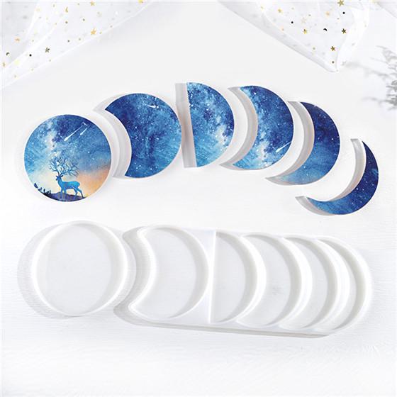 Buy Practical Product Starry Lunar Eclipse Resin Mold Astronomy ...