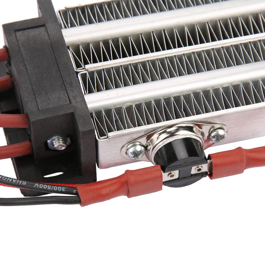 Buy PTC Heating Element Ceramic Air Heater Thermostatic 500W 110V at ...