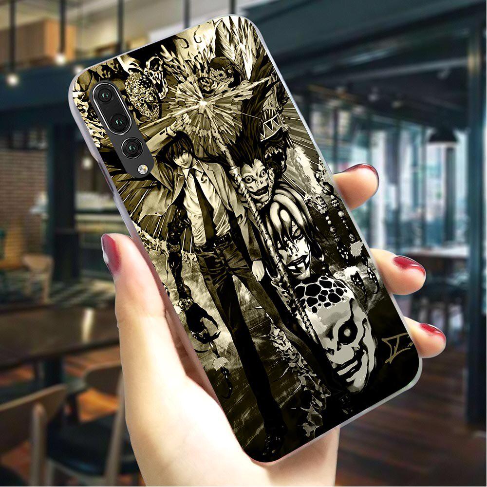 Anime Death Note Phone Case For Huawei Honor 9 Cover 9X Pro Y6 Y7 Y9 ...
