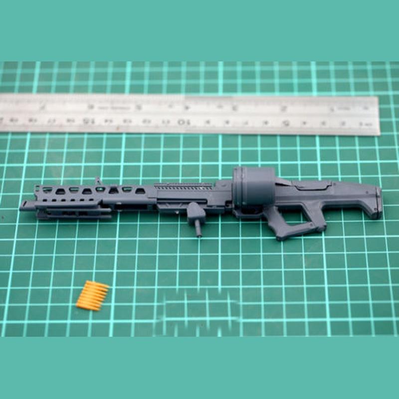 Buy 1/6 Machine Gun 4D Avatar MG62 Assembled Model Black for 12 Inch ...