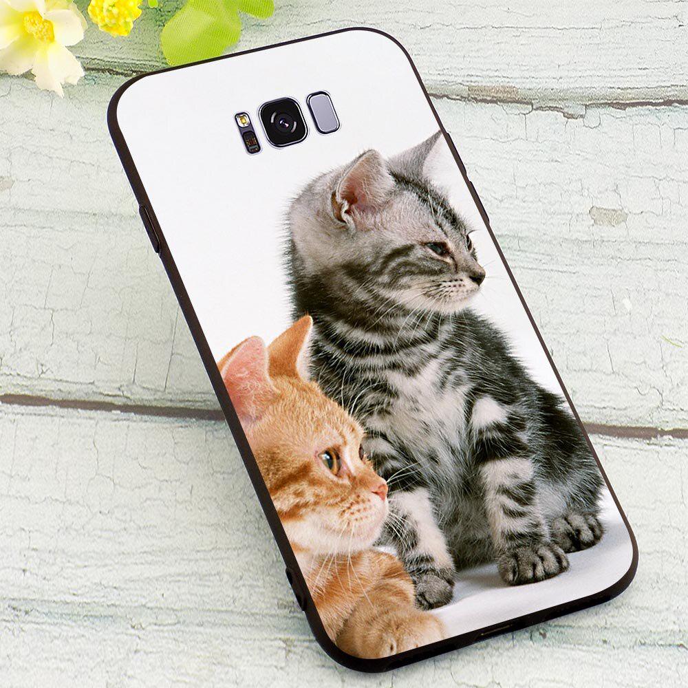 Buy Cat Phone Case for Samsung A5 2017 Cover A3 A6 A7 A8 A9 A10 A20 A30 ...