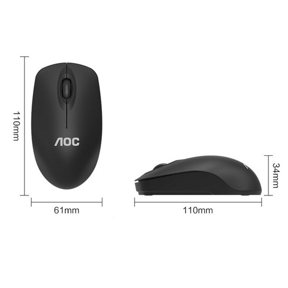 Buy AOC MS320 Wireless Optical USB Receiver 2.4G 3 Keys 1600DPI Ergonomic Mouse at affordable ...