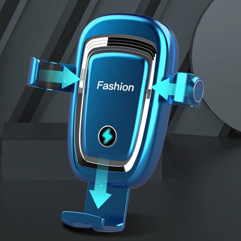 Buy S19 15w Car Wireless Charger Gravity Induction Bracket Mobile Phone ...