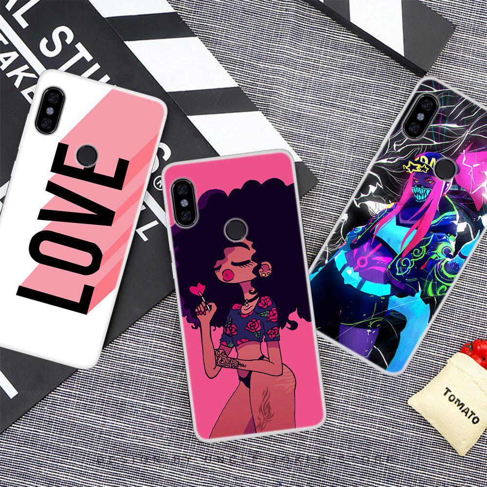 Buy Case For Xiaomi Redmi Note 6 Pro 6.26'' cases Soft TPU Back Cover ...