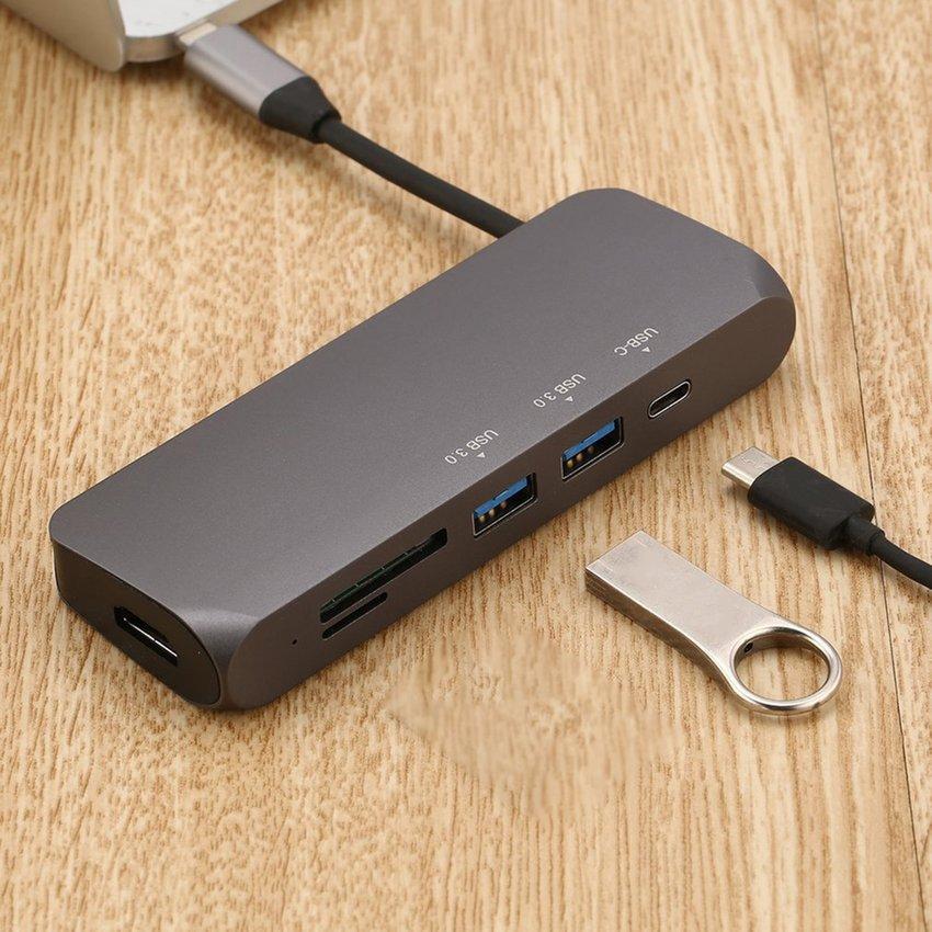 Buy Amber Star Type-c Docking Station Multiple Ports Multi-function USB ...