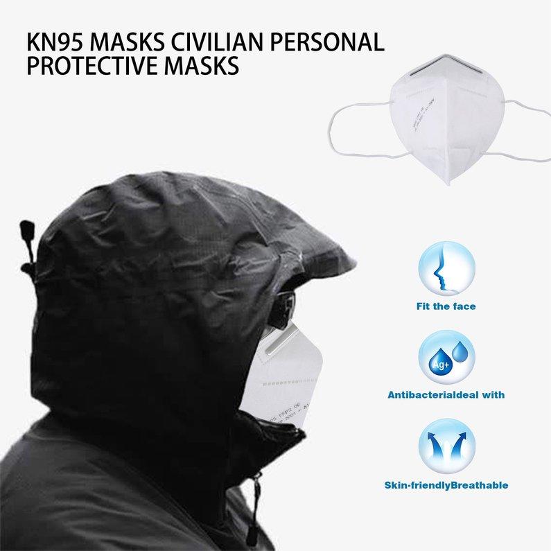 Buy KC 1Pcs Kn95 Mask Personal Protective Mask Anti-Fog And Dust-Proof ...
