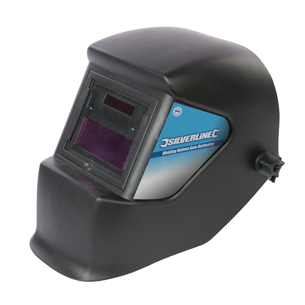 Buy Welding helmet auto-darkening din 3 / 11ew silverline 934295 at ...