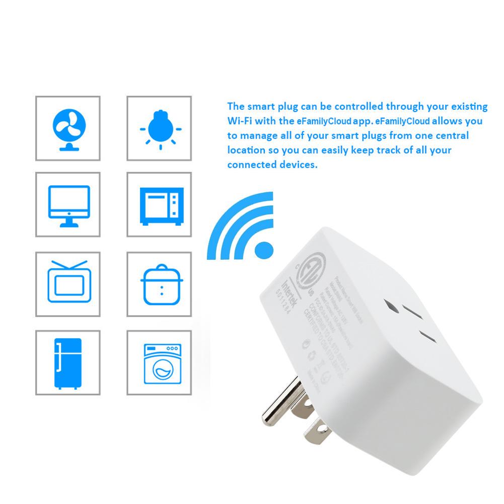 Buy Smart WiFi Power Socket Mobile Phone Remote Control Timer Switch ...
