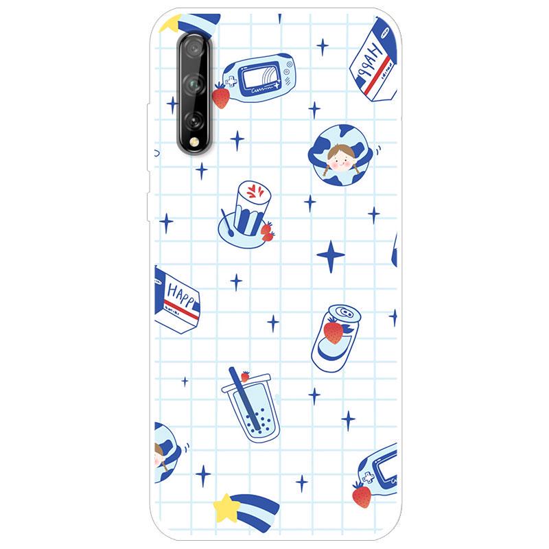 Buy For Huawei Y8P Silicone TPU Back Cover Soft Phone Case For Huawei ...