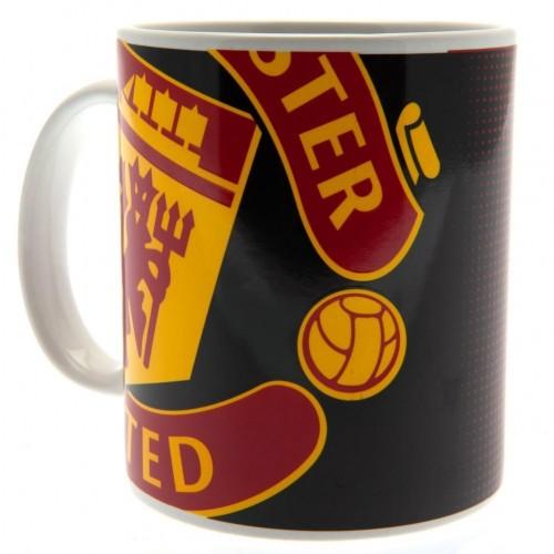 Buy Manchester United FC Large Crest Mug at affordable prices — free ...