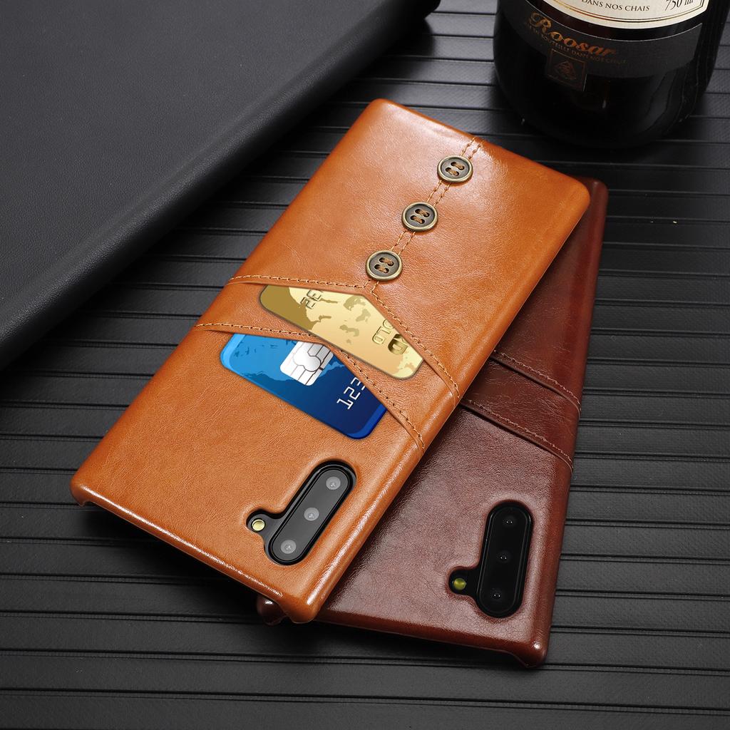 Vintage Leather Case for Samsung Galaxy Note 10 Pro Note10 Anti-knock ...