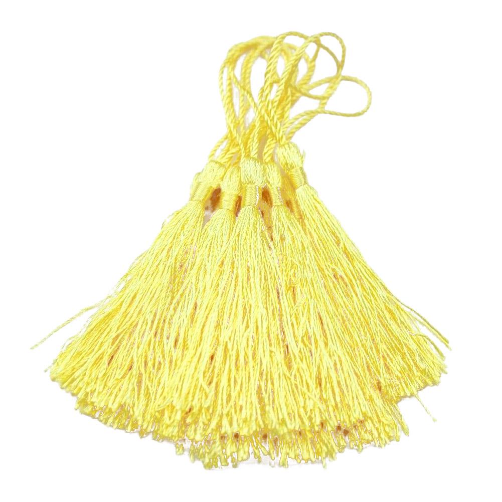 Buy Pack Of 10 13cm Luxury Silky Tassels - Craft, Sewing, Decoration ...