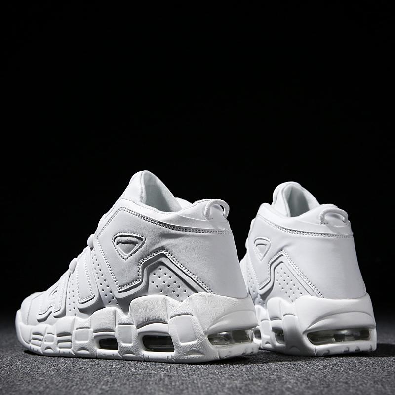 Buy Men's Basketball Shoes Sports High-top Wear Breathable Non-slip ...