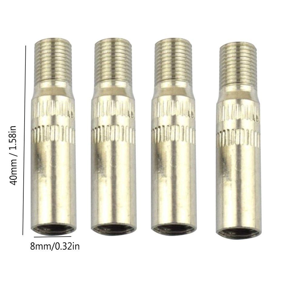 Buy PAU 4pcs/Set Metal Car Truck Tyre Wheel Valve Extensions Extender ...