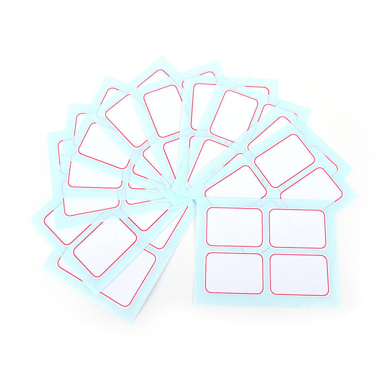 Buy 12Pcs Self Adhesive Labels Blank Post It Note Label Bar Sticky ...