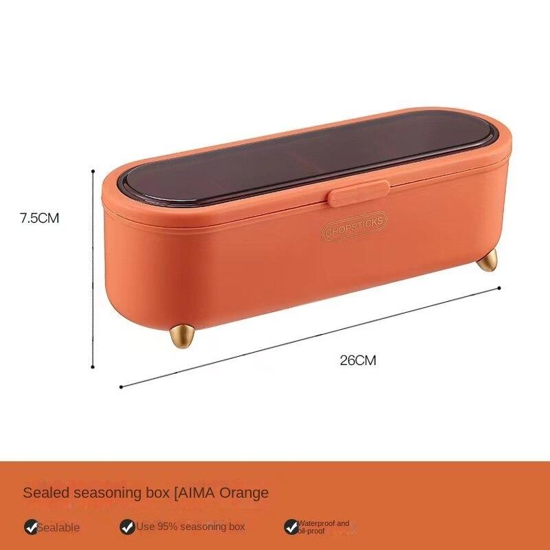 Cheap Spoon Condiment Container Organizer Storage Box Kitchen ...