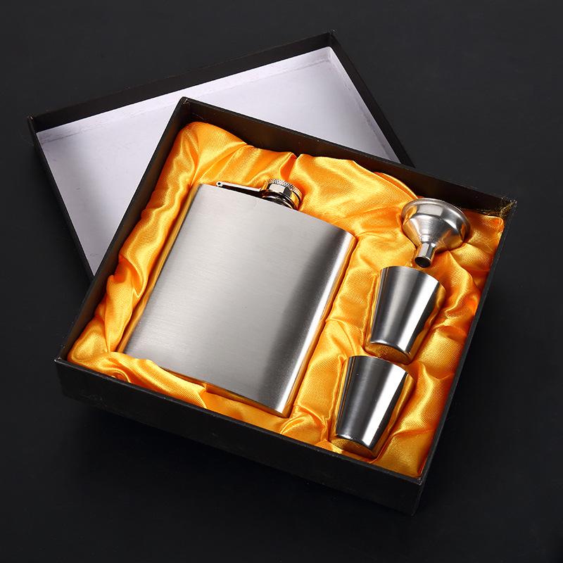Buy Portable Stainless Steel Hip Flask 7 Ounce Small Hip Flask High end ...