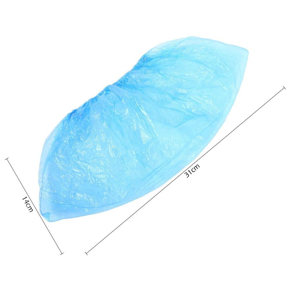 Cheap 100Pcs Disposable Plastic Rain Shoe Covers Thickened Shoe Covers ...