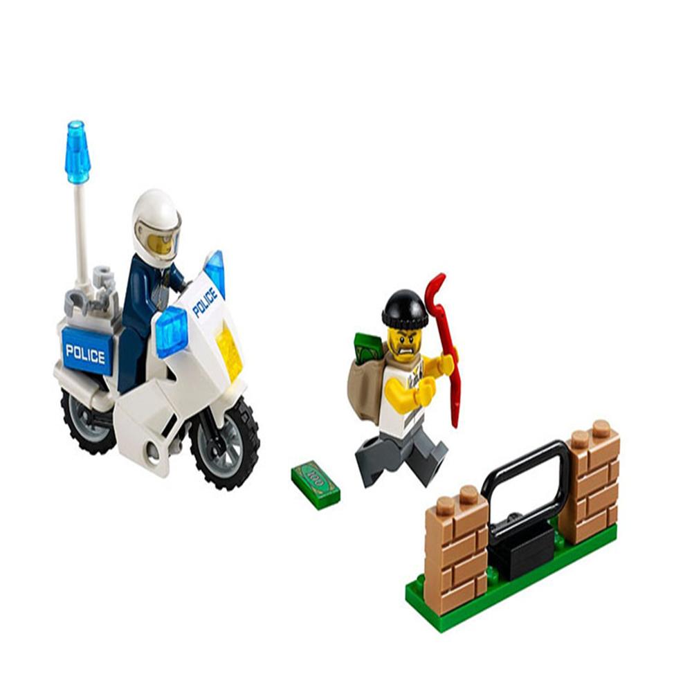 Buy Compatible with Building Blocks Police Series To Hunt Down Culprits ...