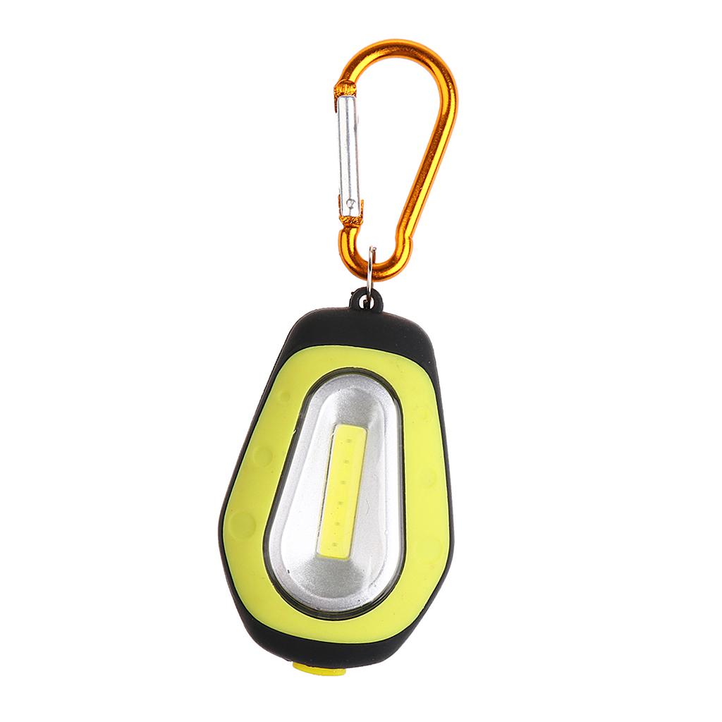Buy Mini Portable LED COB Keychain Flashlight Torch Lamp Camping Light ...