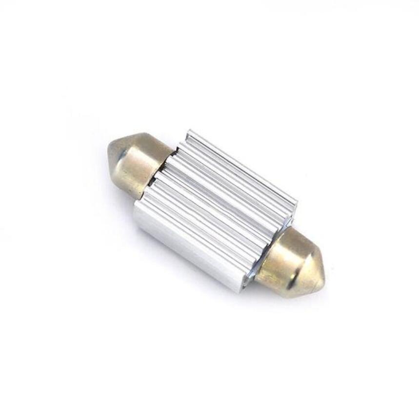 Buy Xenon White 36mm Car COB License Plate Light 6418 C5W 4W LED Bulbs ...