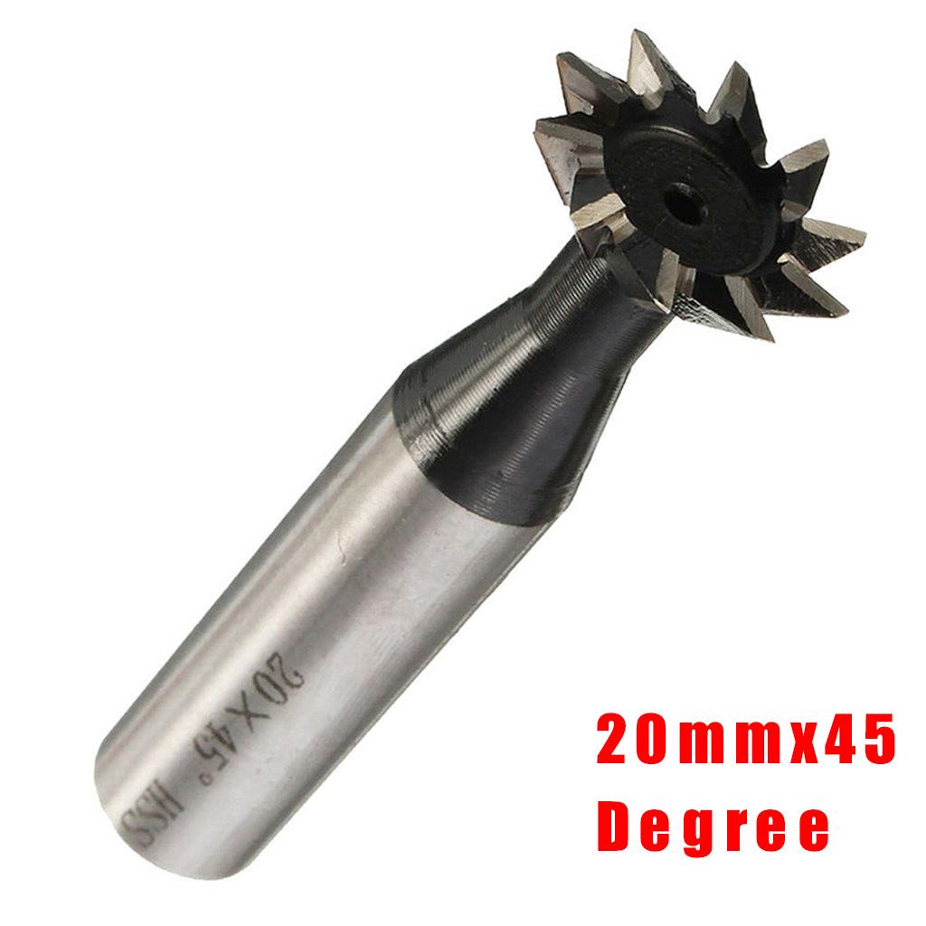 Buy 10-Flute 45 Degree Dovetail Cutter End Mill Milling High Speed ...