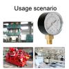 Radyal Basınç Göstergesi Su Basıncı Ölçer TS-Y504-160psiY50 0-160psi 0 ...