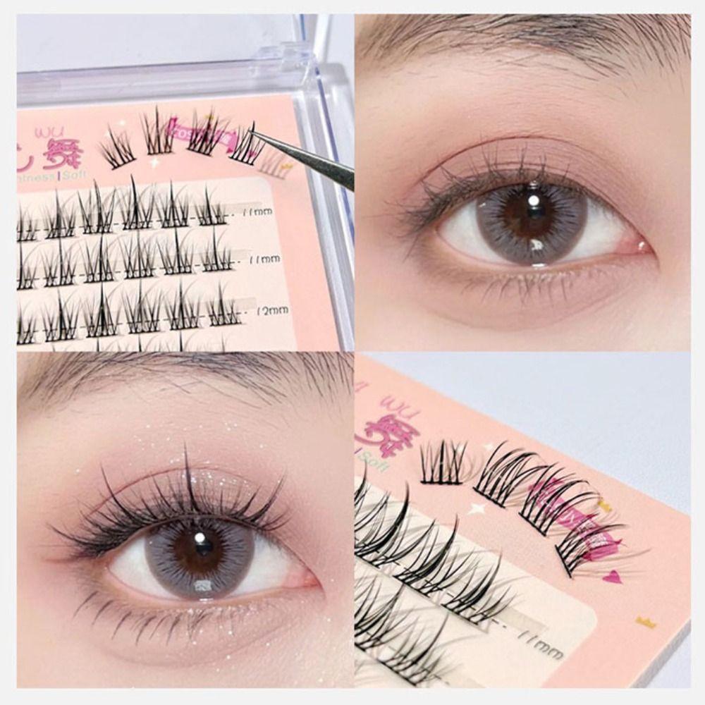 Long Lasting Fake Eyelashes Natural Long Individual Eyelashes Beauty ...