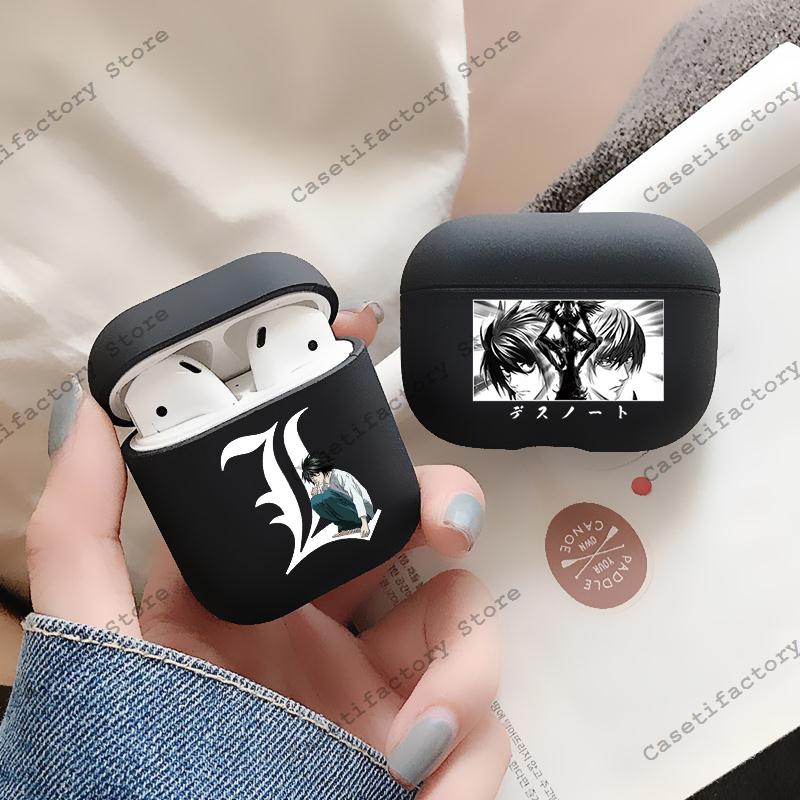 Cheap Manga Death Note Earphone Case for Apple Airpods 1 2 3 Pro Yagami Light Lawliet Ryuk ...