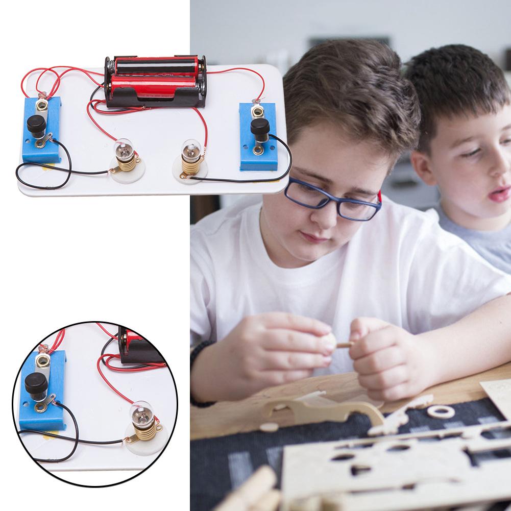DIY Handmade Electric Circuit Modle Toy Science Educational Toys ...