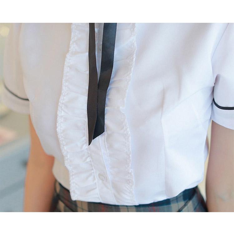 Frauen Mädchen Japanische High School Matrose Uniform Anzug Kurze Ärmel ...