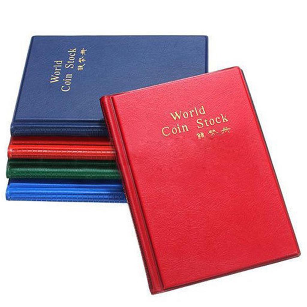 Buy 10Pages 120Coin Collection Holder Pocket Money Tokens Storage Album ...