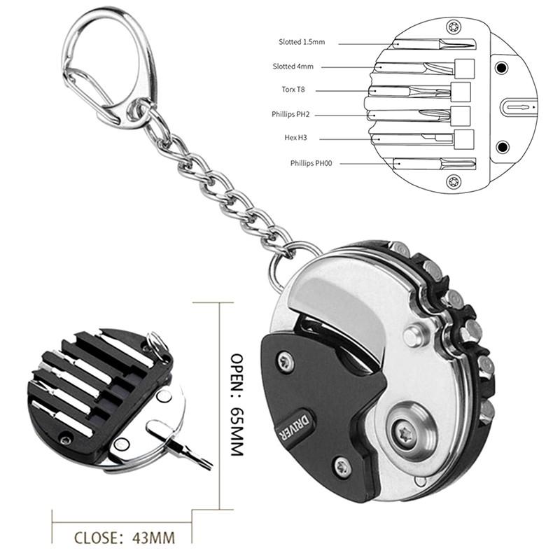 Buy New Stainless Steel Portable Folding Coin Cutter Tool Black Mini ...