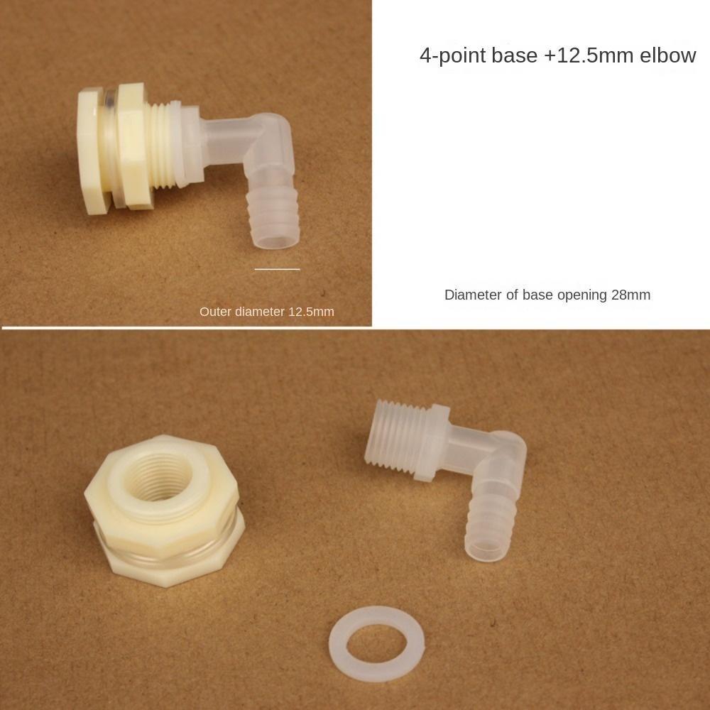 Cheap ABS Drainage Coupling 6.4~20mm Drain Adapters Irrigation Water ...