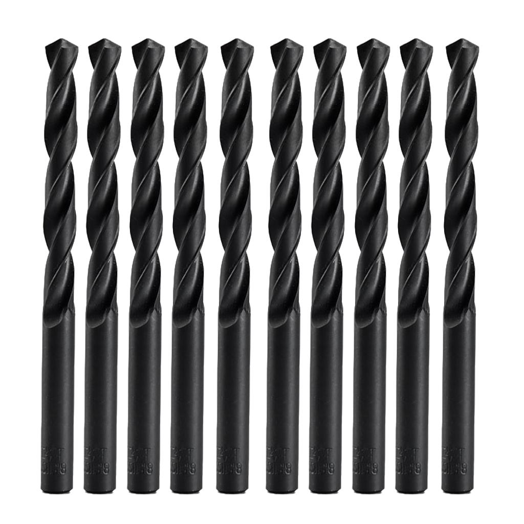 Satın alın 10 Pieces High speed steel straight shank twist drill fits ...