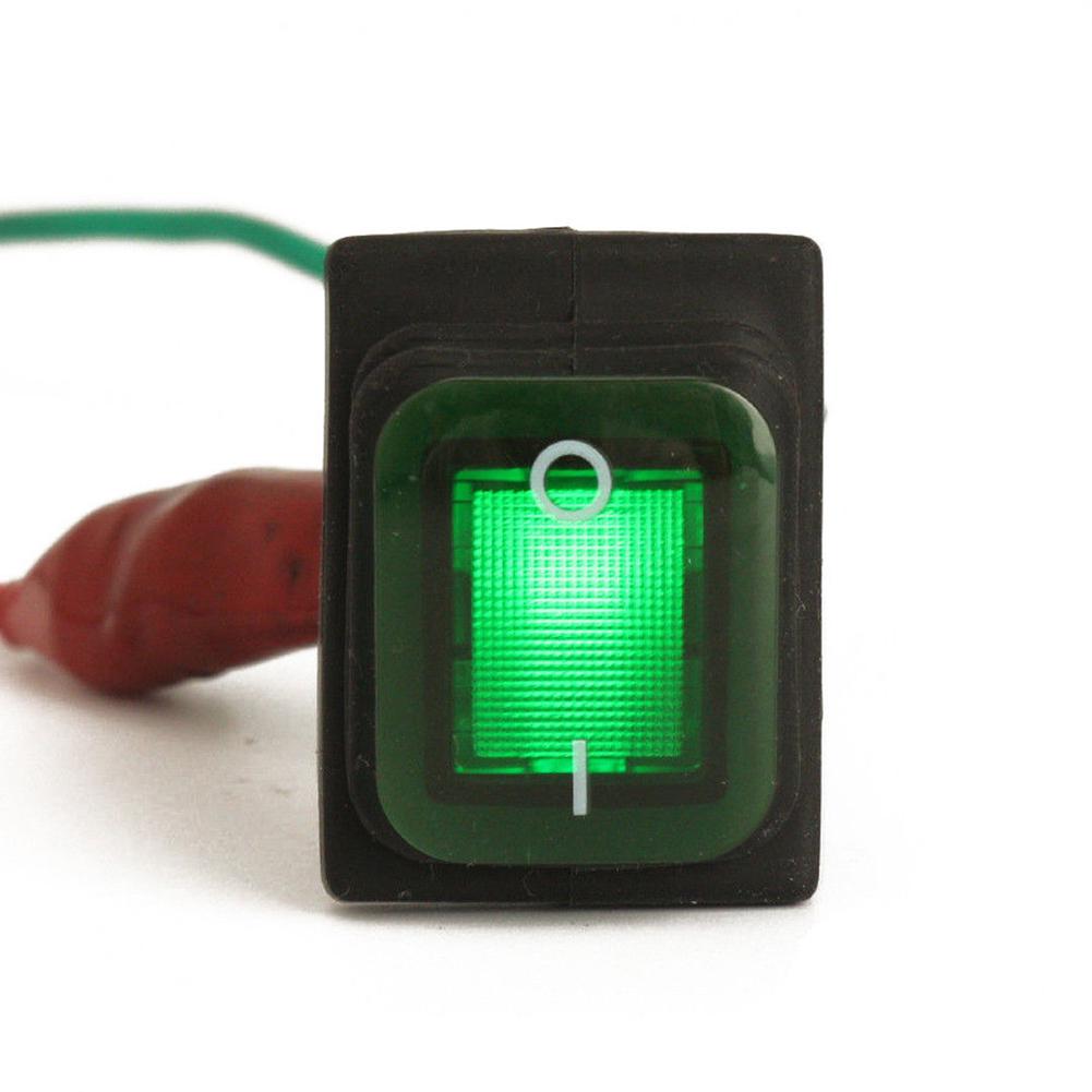 Buy Waterproof 4 Pin 12V LED Rocker Toggle Switch Momentary Car Boat ...