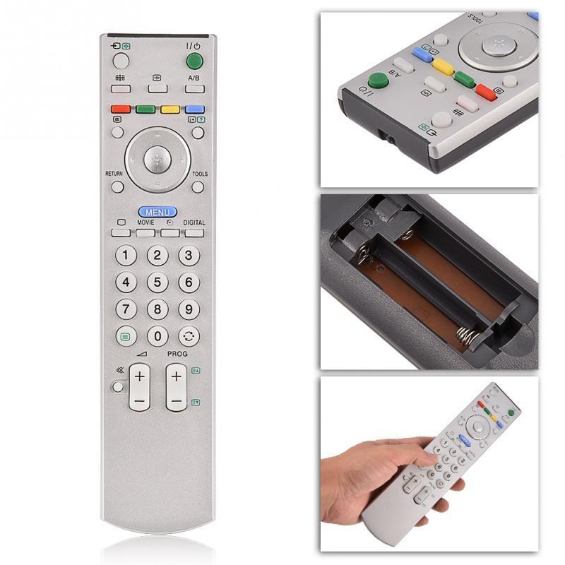 Buy 1 Pc For Sony Tv AAA Batteries Power White ABS Remote Control ...
