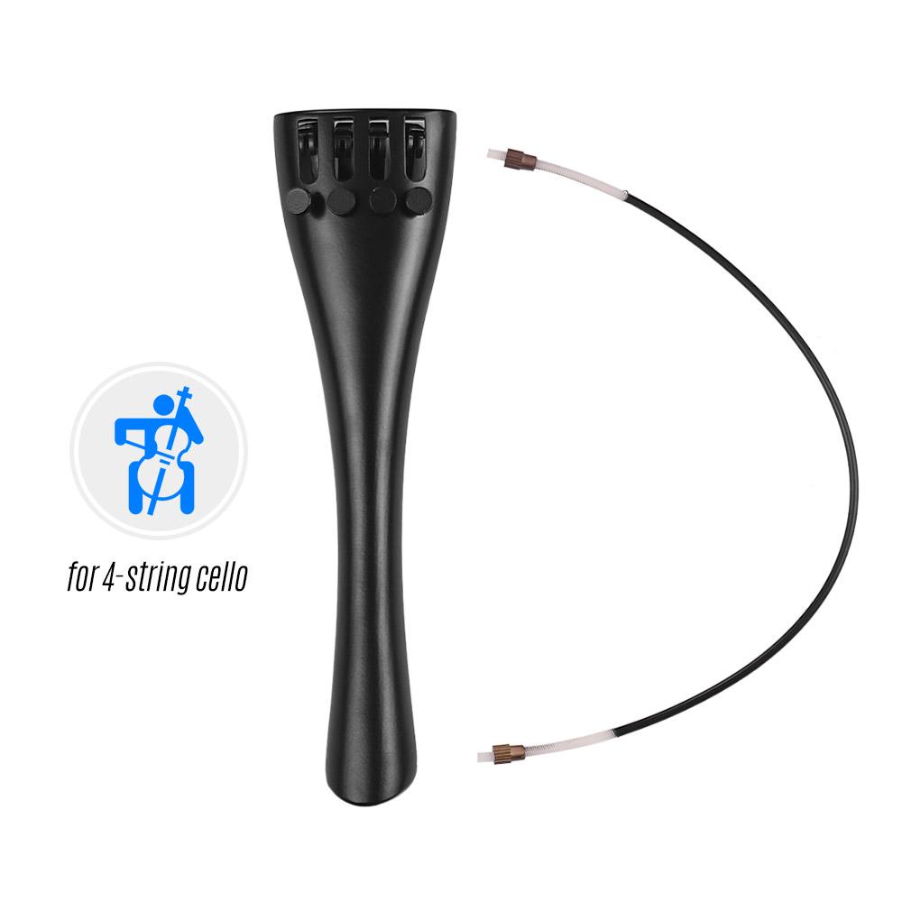 Buy Aluminum Alloy Cello Tailpieces with Four Fine Tuners and Tailpiece ...