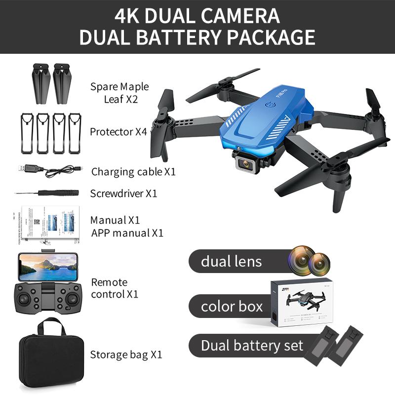 F185 PRO Drone HD Camera 4K Three-sided Automatic Obstacle Avoidance ...