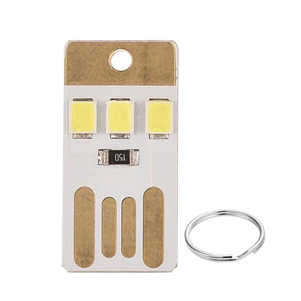 0.2W 5V LED Light Outdoor Camping Hiking Ultra-thin Mini Flashlight w ...