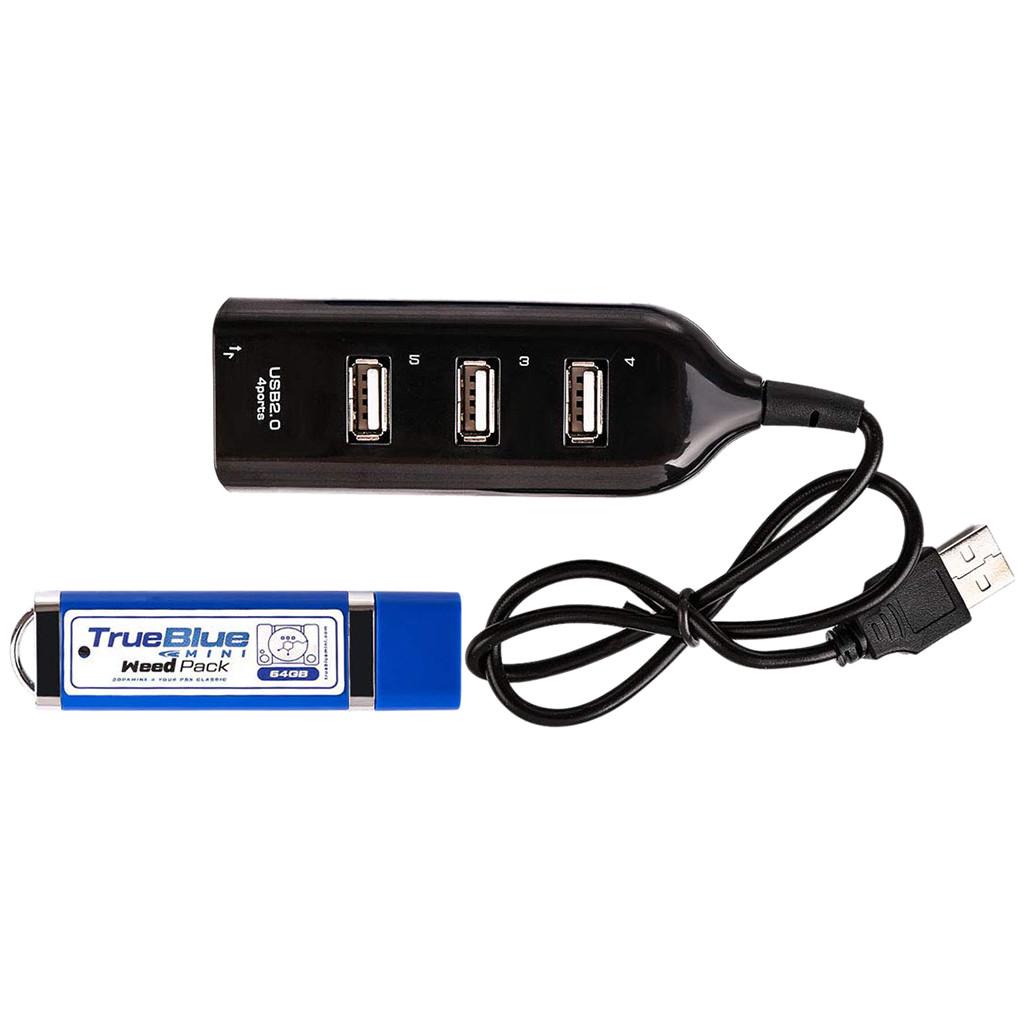 Buy Mini Weed Pack Built-in 101 Games 64GB USB Flash Drives 4-Port Hub ...
