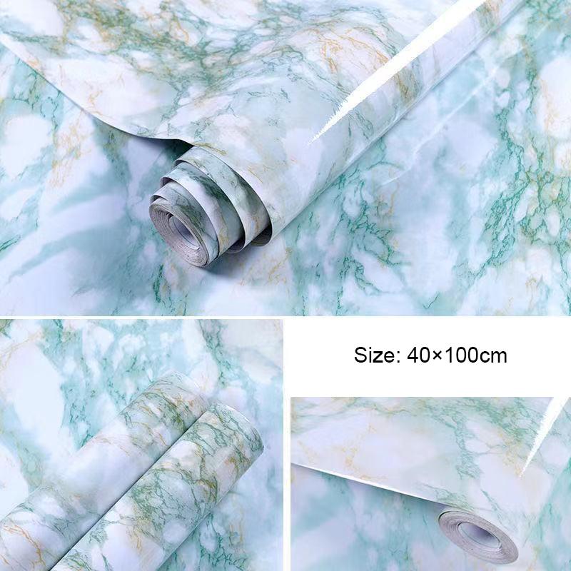 Cheap Self Adhesive Oil Resistant Wallpaper Marble Pattern Wallpaper ...