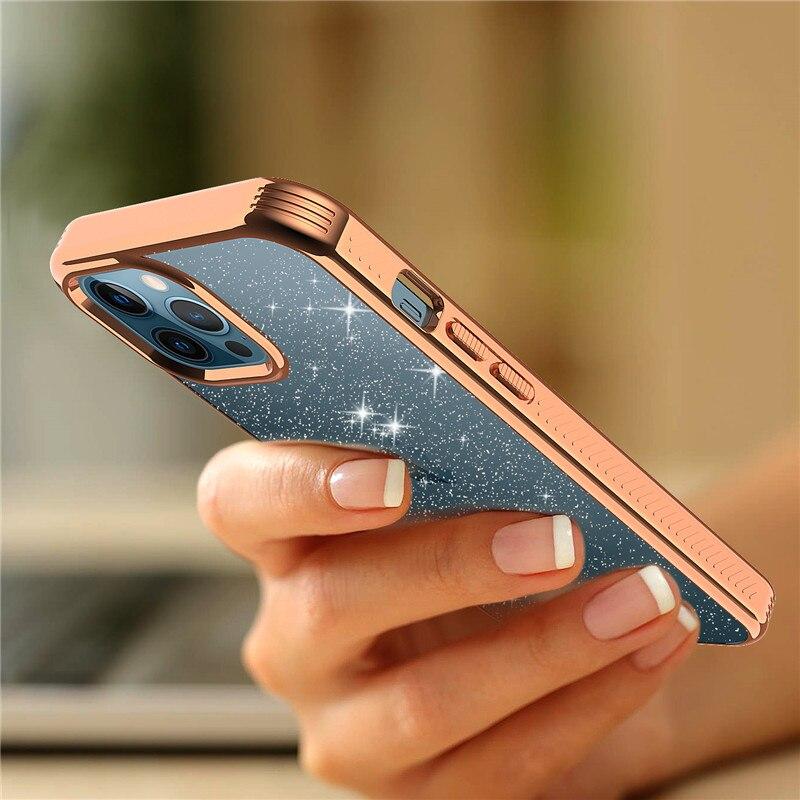 Buy Luxury Plated Edge Electroplated Case for Iphone 12 Mini 12 Pro Max ...