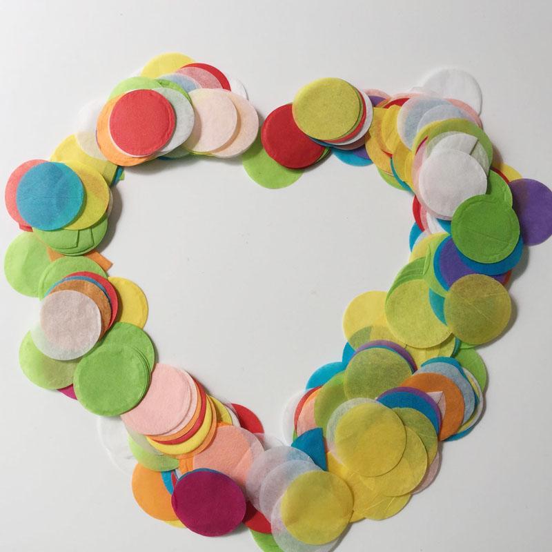 Buy 1000pcs/Lot Wedding Confetti Flame Retardant Tissue Paper Table ...