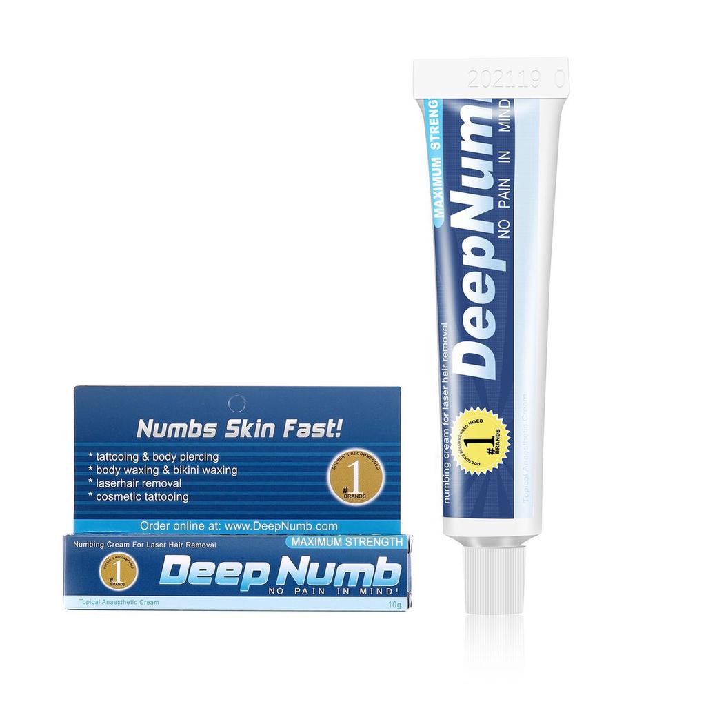 Numbs Skin Fast Tattooing Body Piercing Body Waxing Laser Hair Removal ...
